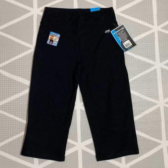 Marika | Pants & Jumpsuits | Nwt Black Marina Magic Slimming Capris ...
